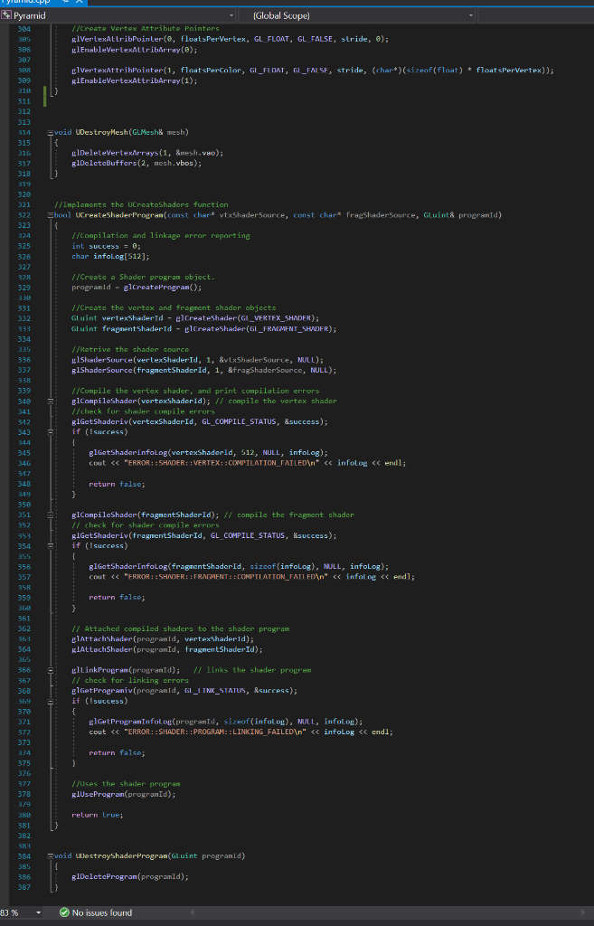 Solved Pyramid 2 include #include #include | Chegg.com
