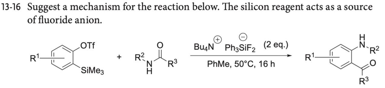 Solved 13-16 Suggest a mechanism for the reaction below. The | Chegg.com