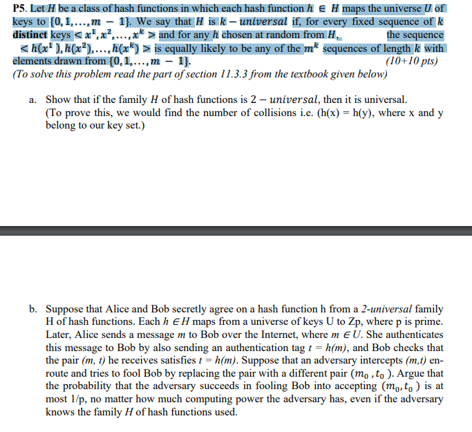 The first picture is the question and the second | Chegg.com