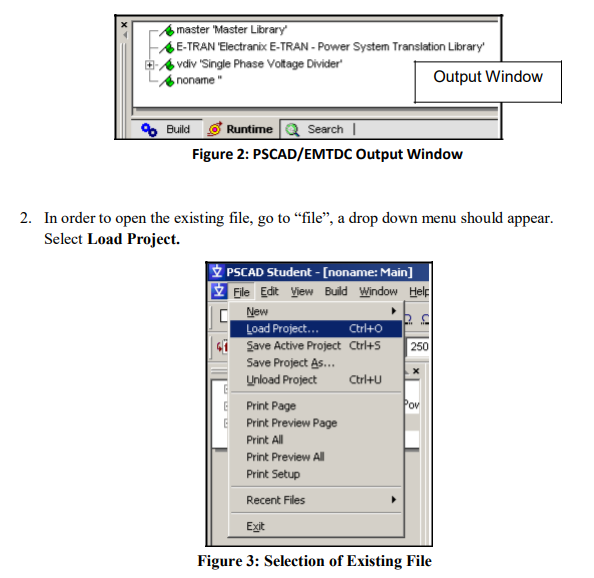 Solved Pre-Lab 1. Open the PSCAD/EMTDC software. There will | Chegg.com