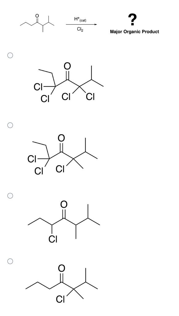 Solved What is the major neutral organic product for the | Chegg.com