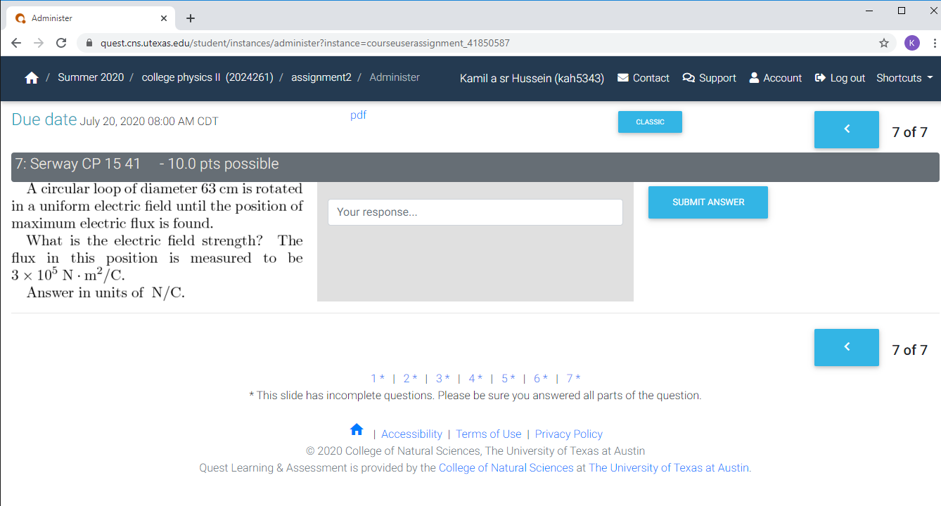 Solved - o Administer + → C | Chegg.com