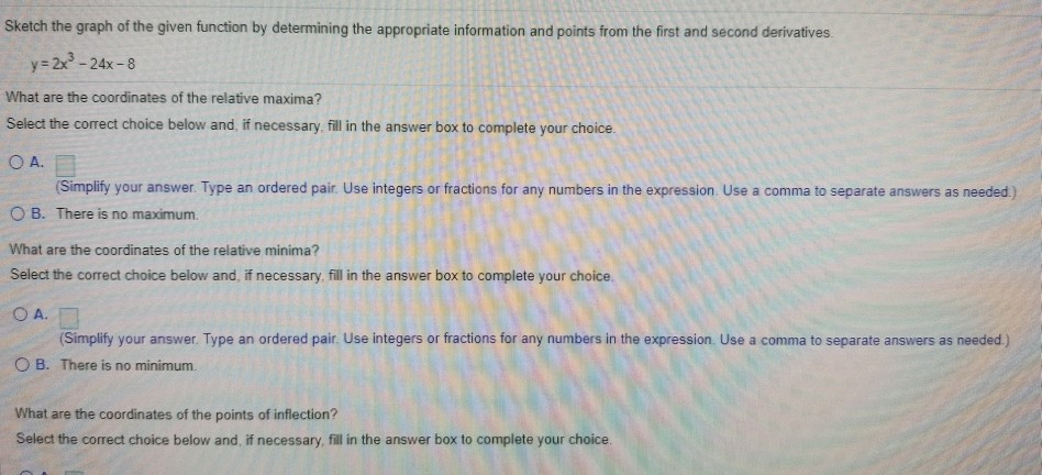 Solved Sketch the graph of the given function by determining | Chegg.com