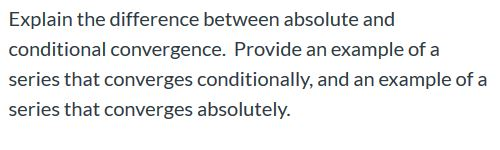 Solved Explain the difference between absolute and | Chegg.com