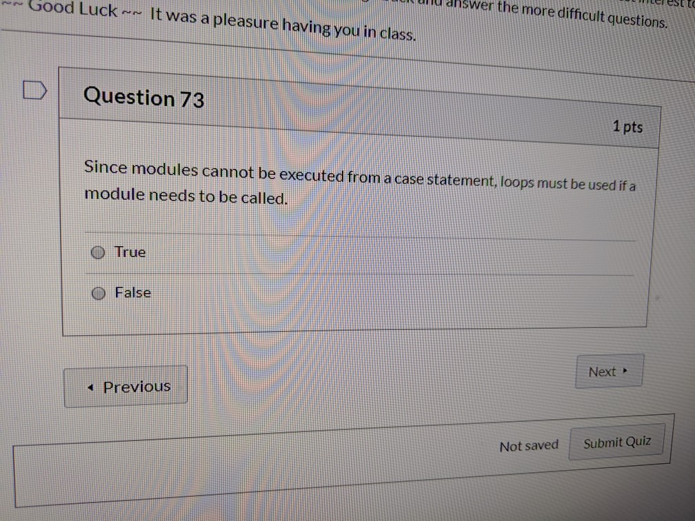 Solved Di Question 36 1pts Ces Would Display Following Pseudocode