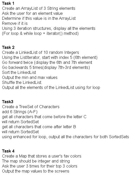 Solved Java Question: the .java source files for the | Chegg.com