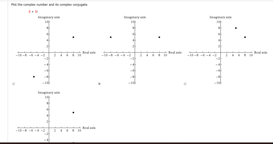 Solved Find the sum of the complex numbers in the complex | Chegg.com