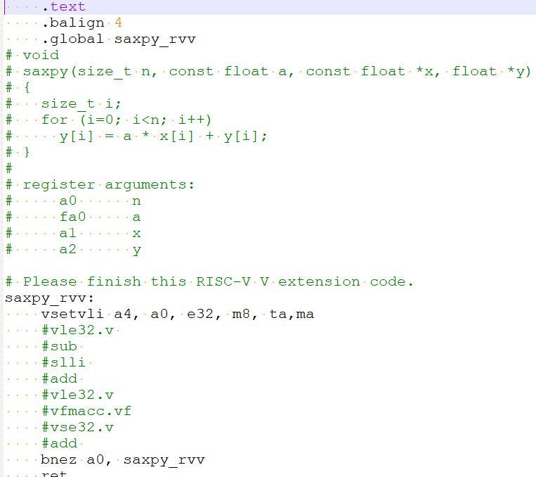 Solved I do not know how to rite RISC-V assembly | Chegg.com