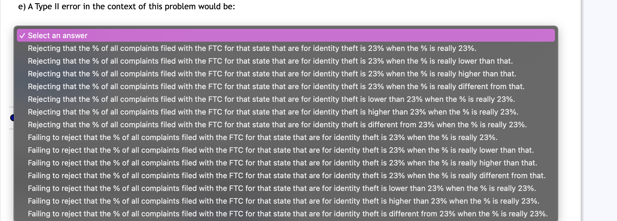Solved According to the Federal Trade Commission report on | Chegg.com