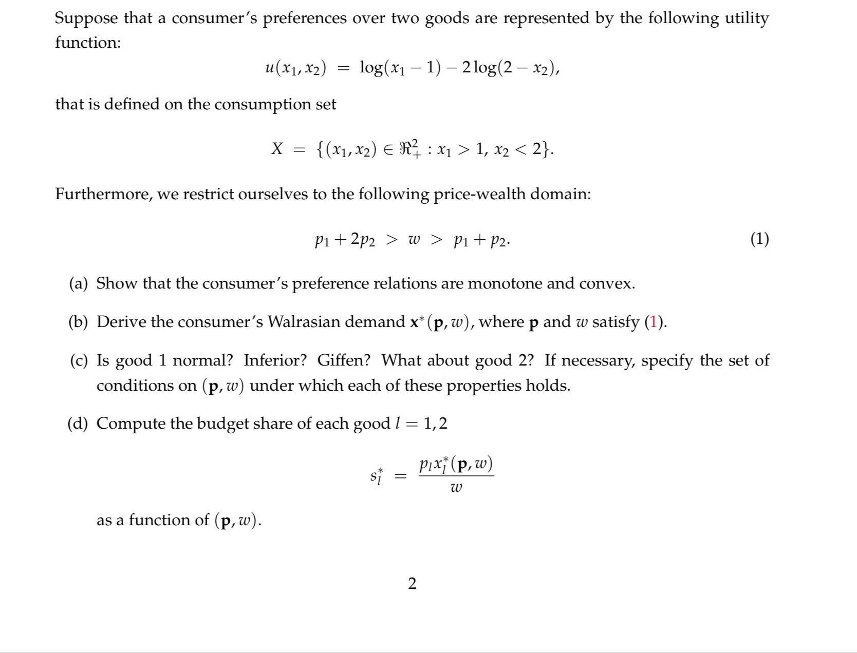 (e) Consider the price-wealth sequence | Chegg.com
