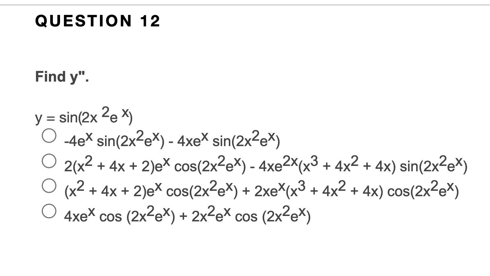 Solved Find y′′. | Chegg.com