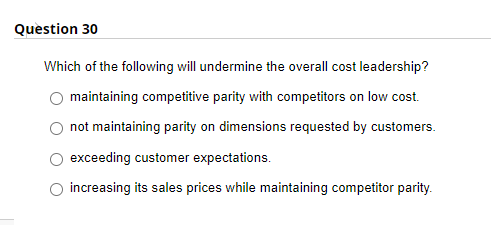 Solved When is the intensity of competitive rivalry high? | Chegg.com