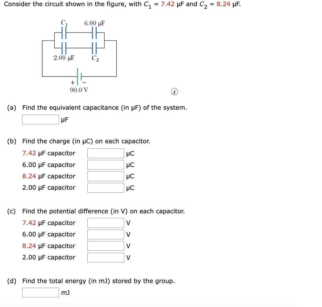 Solved Consider the circuit shown in the figure, with | Chegg.com
