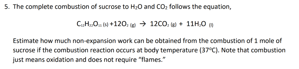 Balanced Equation For The Combustion Of Sucrose - Tessshebaylo