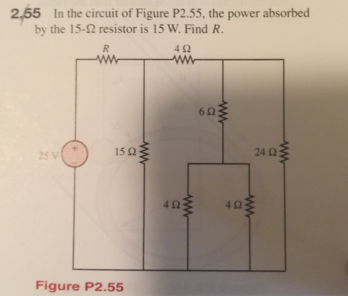Solved 2 46 Use Kcl And Ohms Law To Determine The Current