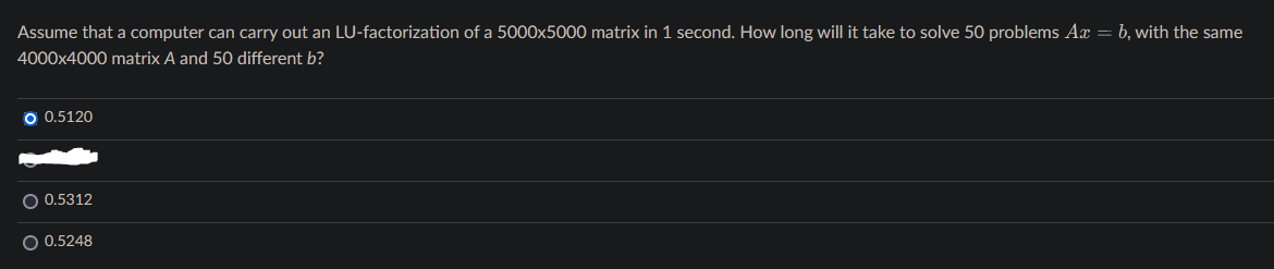 Solved Assume that a computer can carry out an | Chegg.com