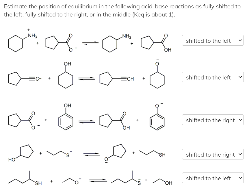 Solved Consider acid base reaction shown below. Keq + | Chegg.com