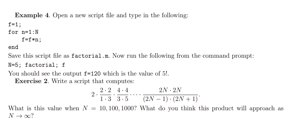 Solved Example 1. From the File menu at the left edge of the | Chegg.com