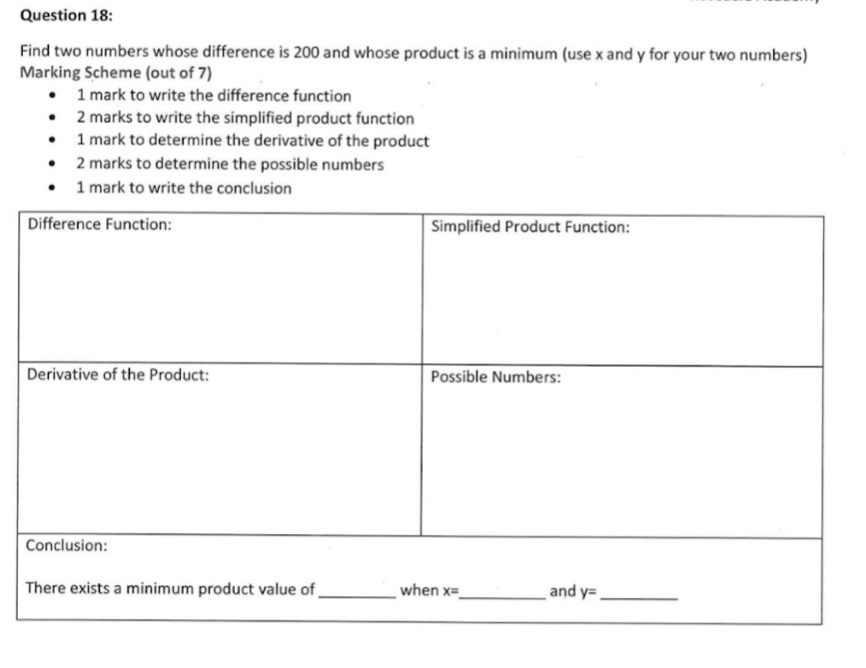 Solved Find 2 numbers whose difference is 200 and whose | Chegg.com