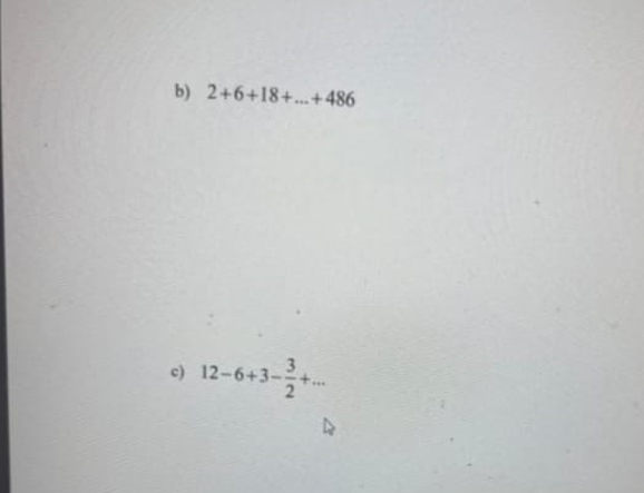 Solved 13. Rewrite each series in sigma notation. a) | Chegg.com