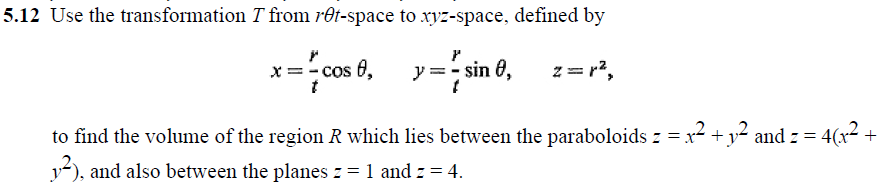 Solved Please solve this using the Jacobian method, and | Chegg.com