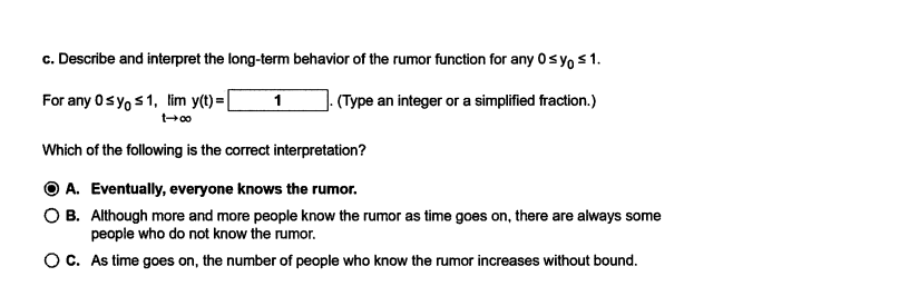 Solved 3. Sociologists model the spread of rumors using | Chegg.com