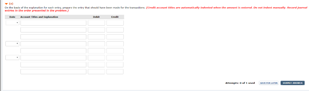 Solved Exercise 181 a-b (Part Level Submission) An | Chegg.com