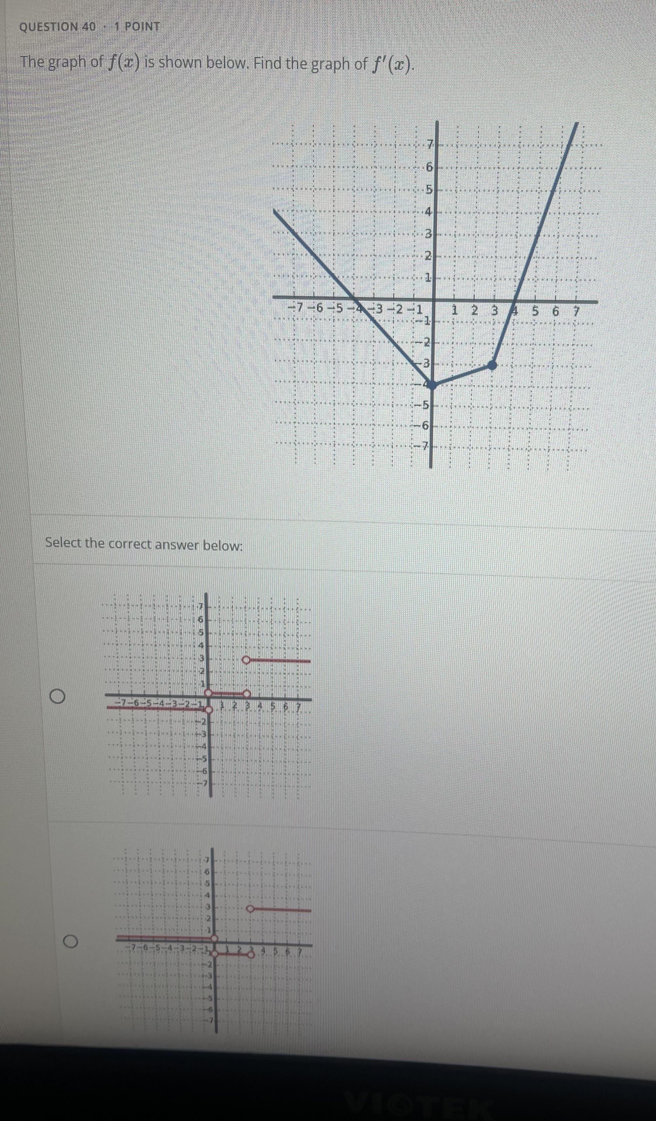 Solved Select the correct answer below: | Chegg.com