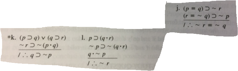 Solved Use the full truth table method to determine whether | Chegg.com