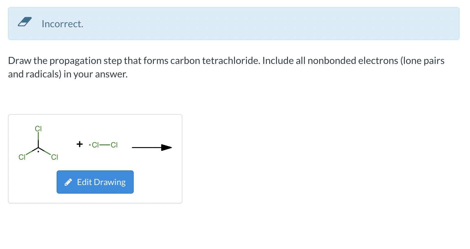 Solved Draw a mechanism for chlorination of chloroform to | Chegg.com