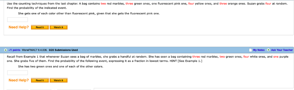 Solved Use the counting techniques from the last chapter. A | Chegg.com