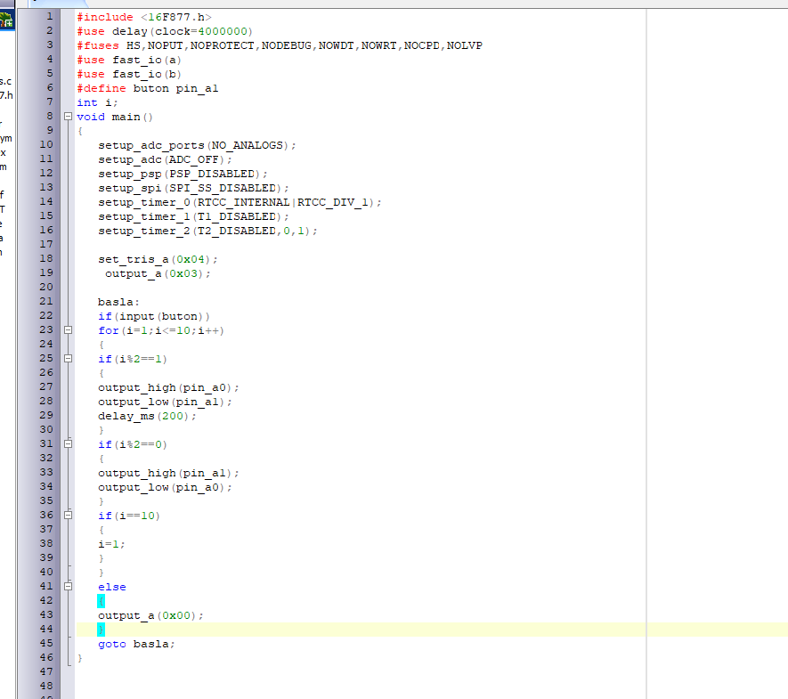 Solved LEDs count up to 10 when the button is pressed When | Chegg.com