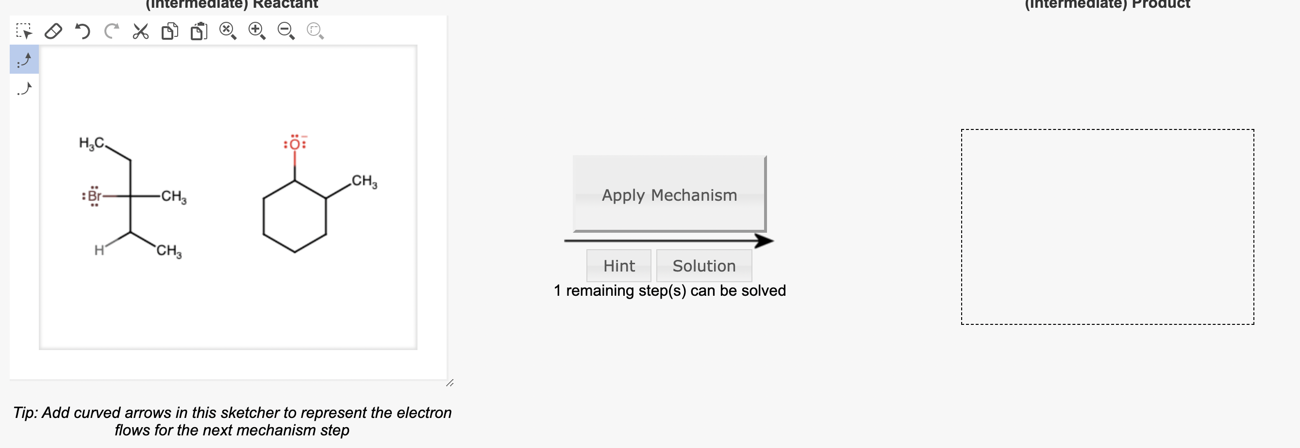Solved (Intermediate) Product (Intermediate) Reactant GogĆ % | Chegg.com