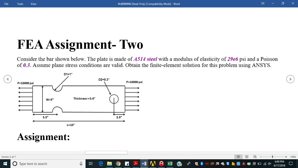 Solved File ToolsView Wd0000006 [Read-Onlyl [Compatibility | Chegg.com