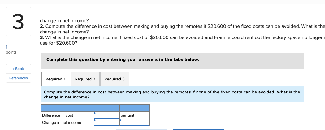 Solved 3 change in net income? 2. Compute the difference in | Chegg.com