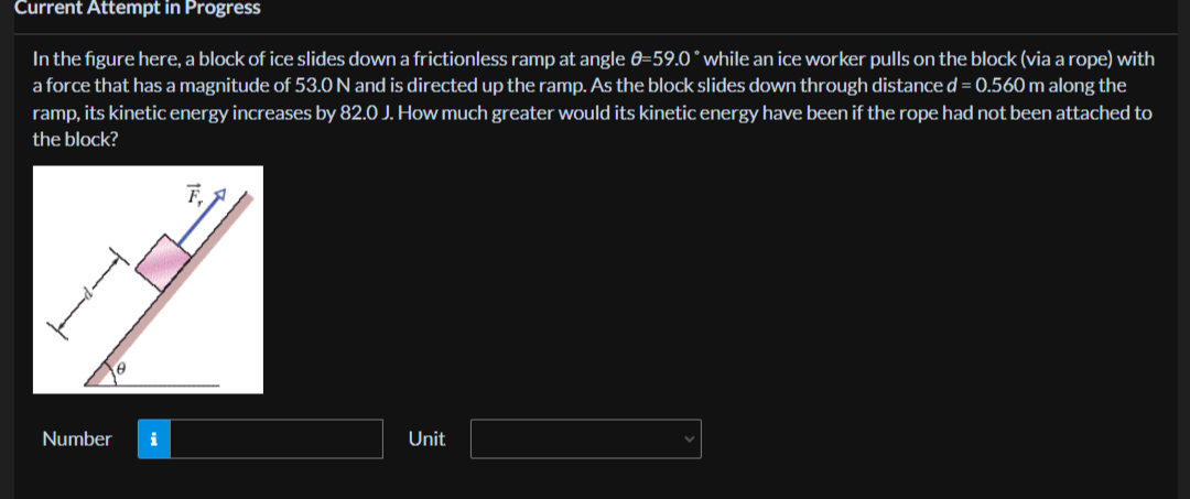 Solved In the figure here, a block of ice slides down a | Chegg.com