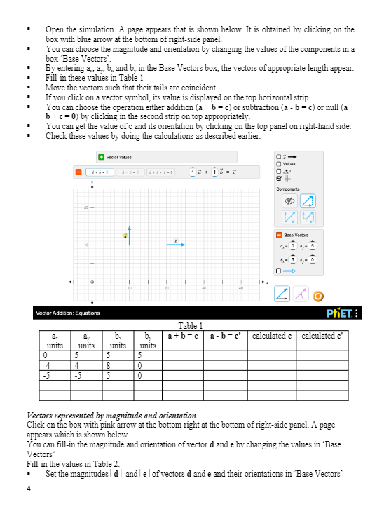 - Open the simulation. A page appears that is shown | Chegg.com