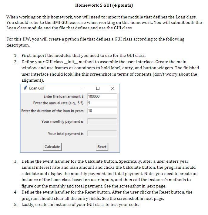 Solved Use This code for this: Python class Loan: # | Chegg.com