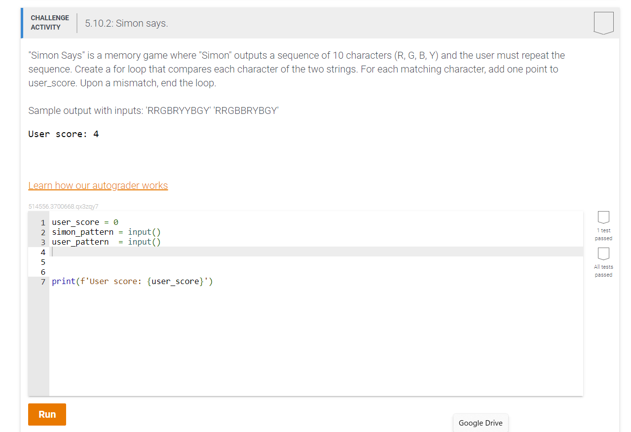 Solved "Simon Says" is a memory game where "Simon" outputs a | Chegg.com