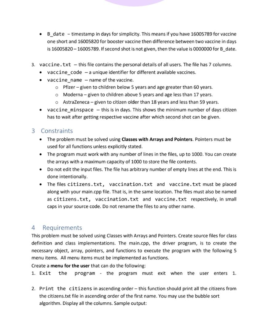 CS112: Data Structures and Algorithms Semester 2, | Chegg.com