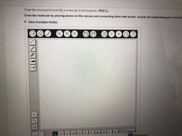 Solved Draw the structural formula for a molecule of | Chegg.com