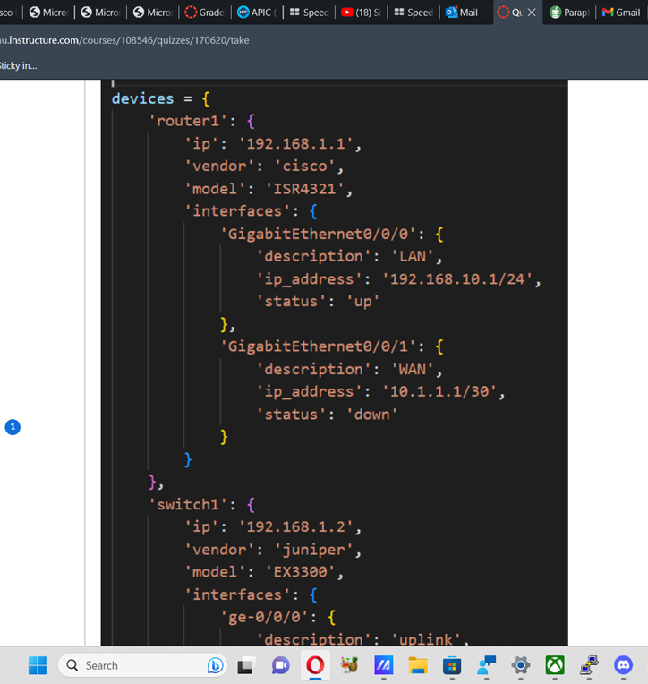 Consider the following code. How can you access the | Chegg.com
