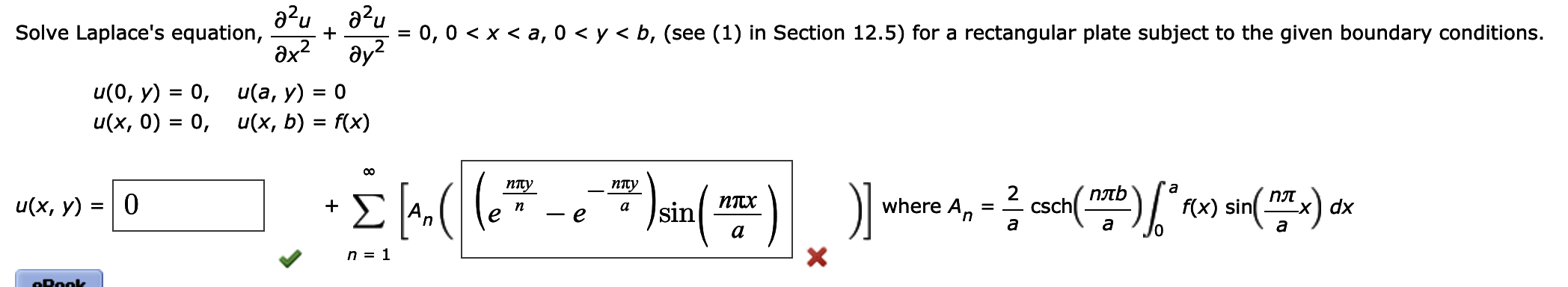 Solved = 0,0 | Chegg.com
