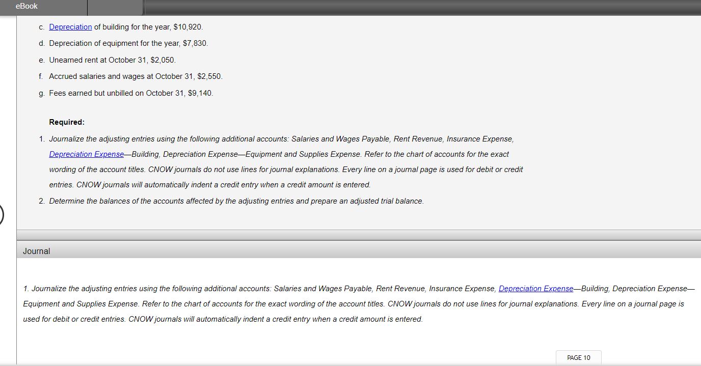 Solved Adjusting entries and adjusted trial balances | Chegg.com