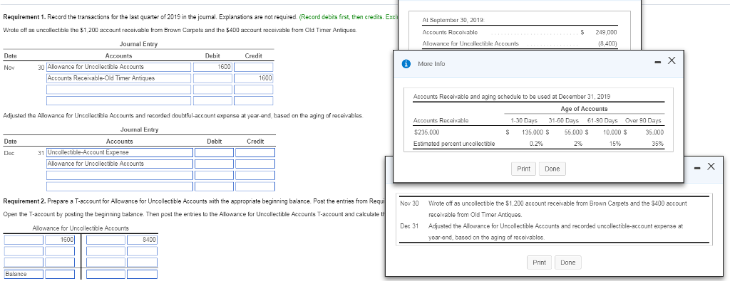 Solved Requirement 1. Record the transactions for the last | Chegg.com