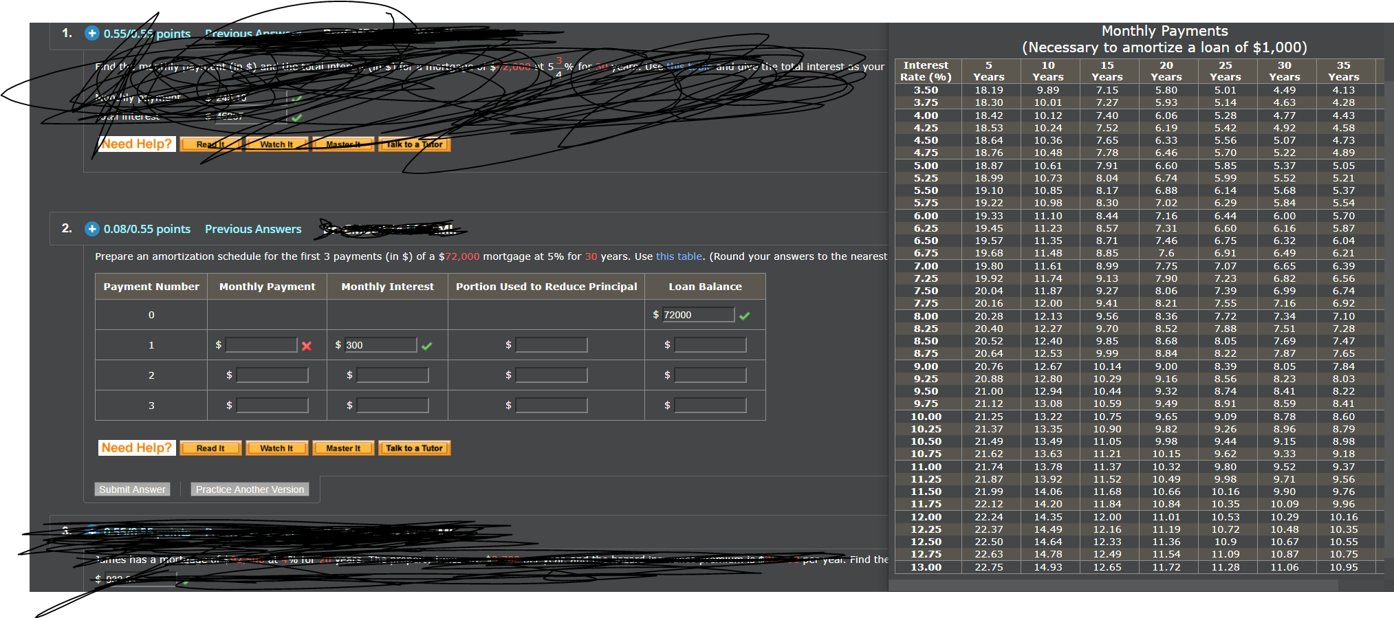 1. + 0.55/5.55 points Previous Anu Find the meaniny | Chegg.com
