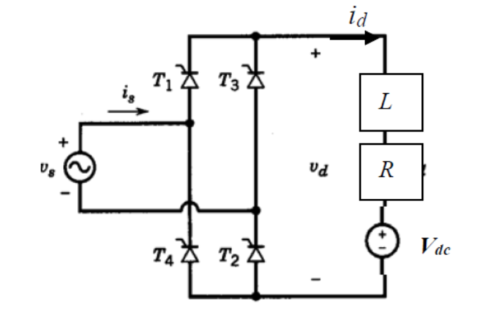 Solved A Q 8 Below Figure Shows A Full Wave Scr Controlled