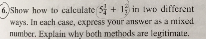 Solved Show How To Calculate 5 3 4 1 2 3 In Two Different Chegg