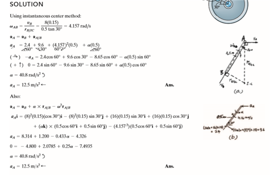 Solved At a given instant the wheel is rotating with the | Chegg.com