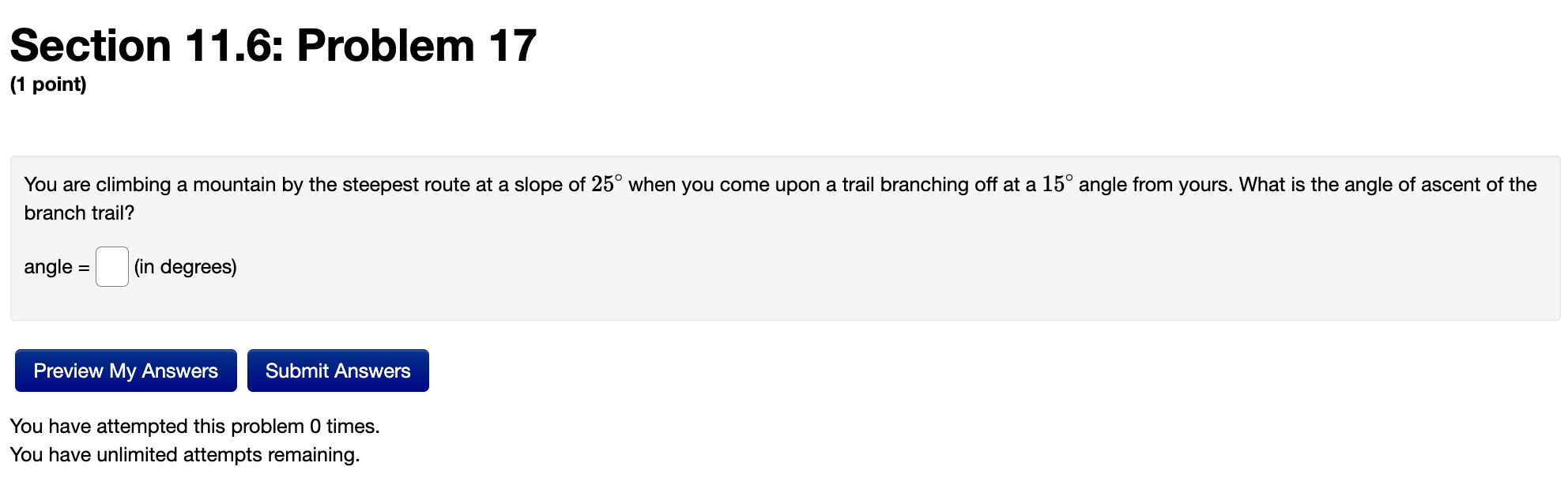 Solved You are climbing a mountain by the steepest route at | Chegg.com